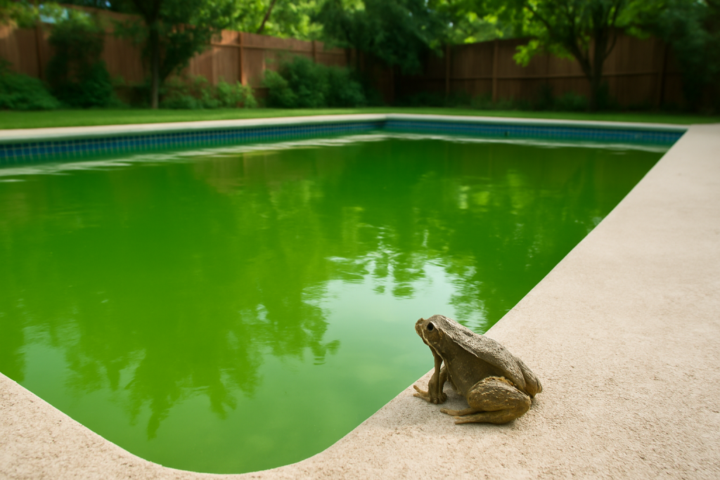 L'eau de ma piscine est verte : Que faire ? Conseils 2026 - Homepool ...